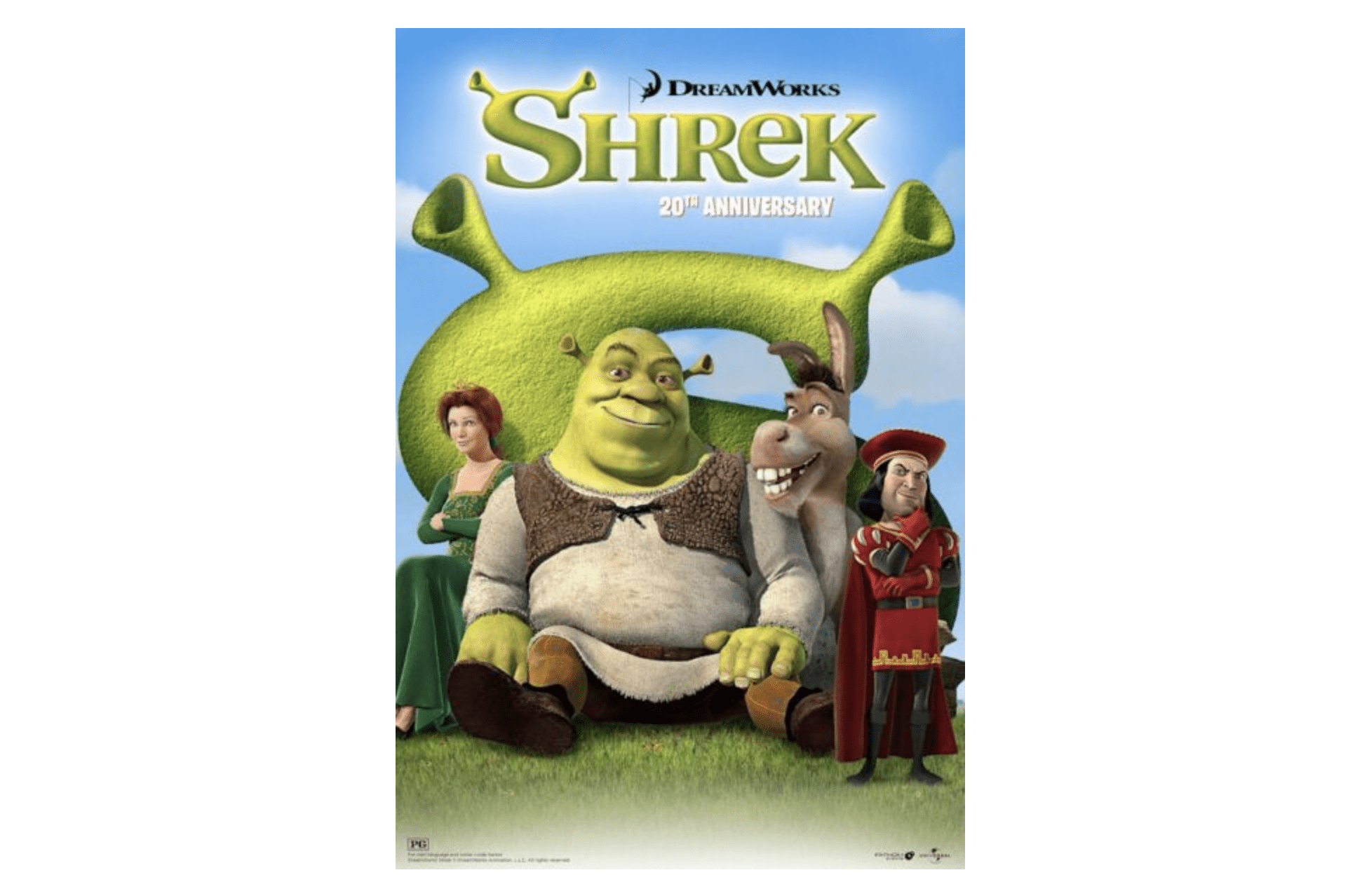 “Shrek” Returns to the Big Screen To Celebrate 20th Anniversary, Apr ...