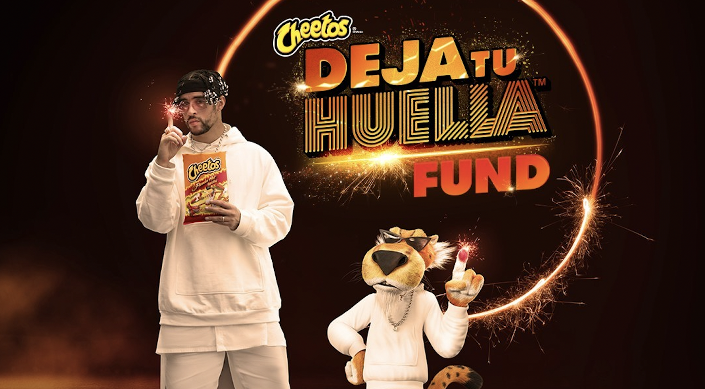 Cheetos and Bad Bunny Team Up and Launch the Deja Tu Huella Fund ...