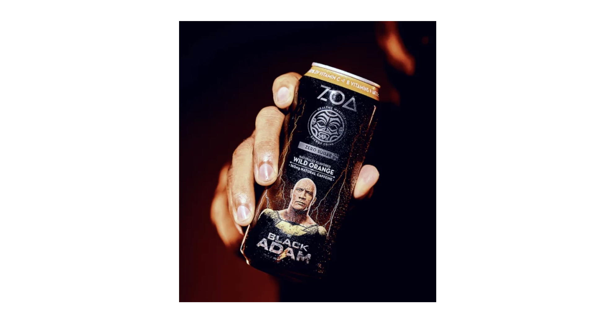 ZOA Energy Launches Limited-Edition 'Black Adam' Cans Nationwide ...