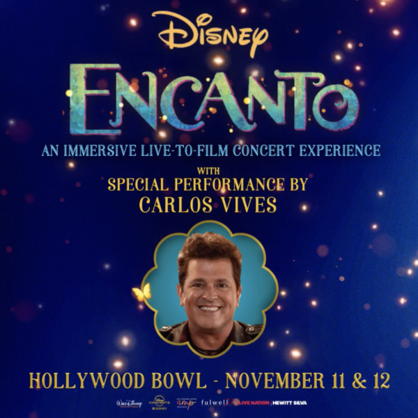 Carlos Vives Announced as Special Guest for "Encanto Live at the ...