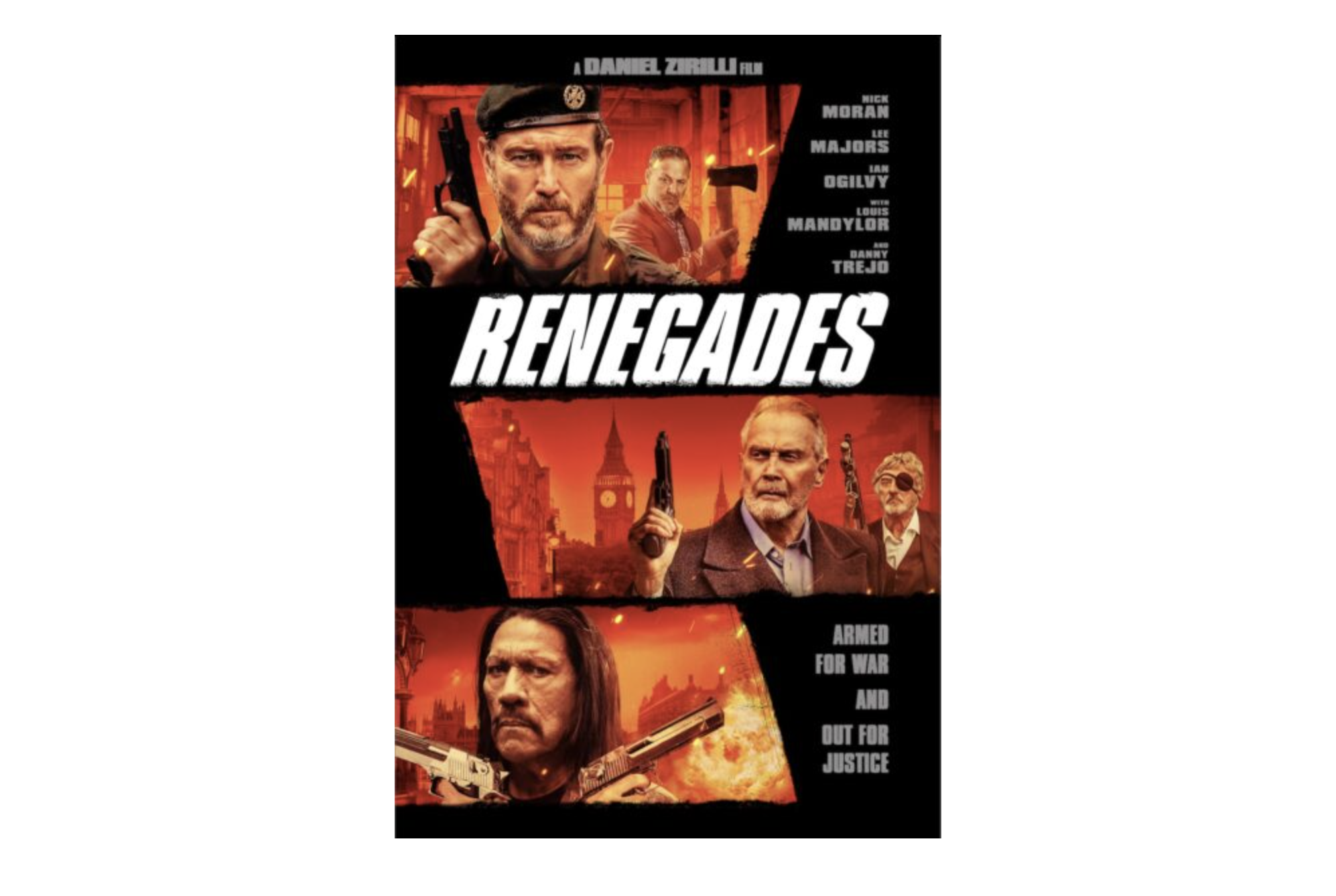 Nick Moran, Lee Majors, Danny Trejo Star in 'RENEGADES' | Entertainment ...