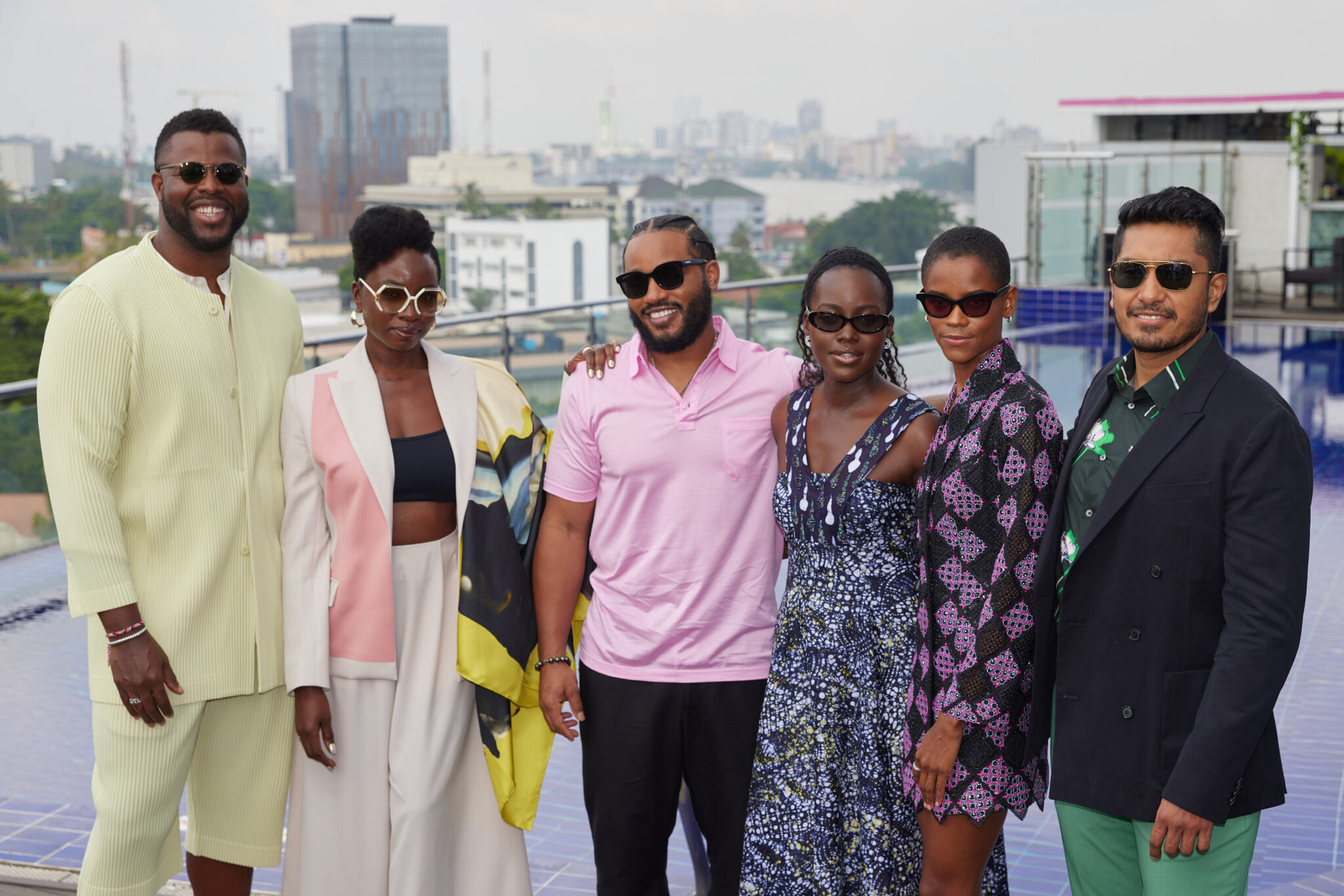 Lagos Welcomes the Cast & Crew of 'Black Panther: Wakanda Forever ...