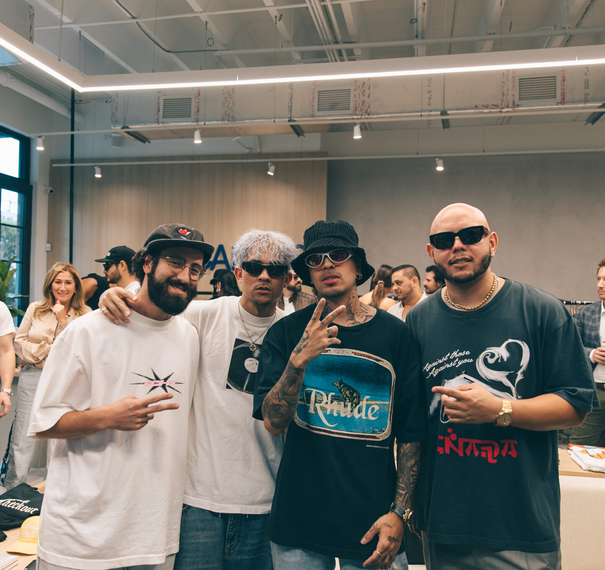Tainy, Lex Borrero, and Salomón Beda Launch Streetwear Concept Store ...