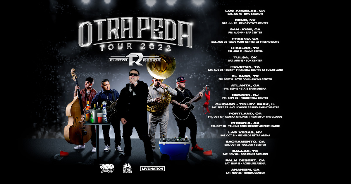Fuerza Regida Announces 2023 "Otra Peda Tour" | Entertainment Rocks
