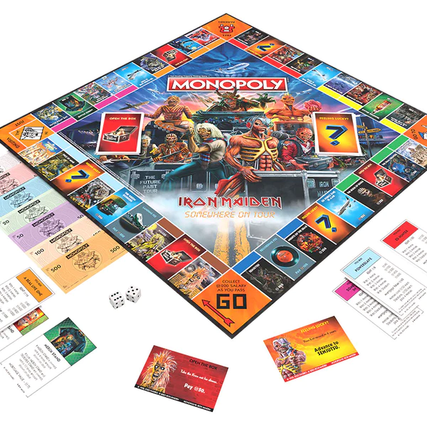 The Op Games and Iron Maiden Release First-Ever 'MONOPOLY®: Iron Maiden ...