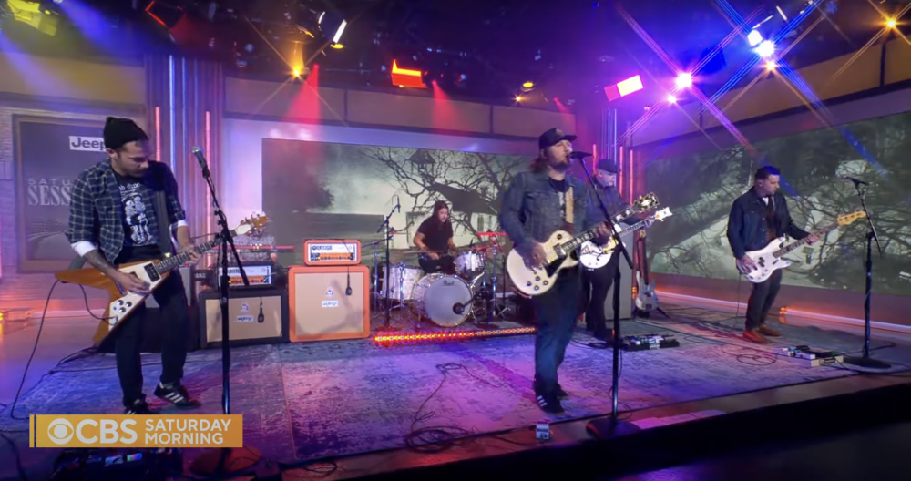 The Gaslight Anthem performs on CBS Saturday Morning | Entertainment Rocks