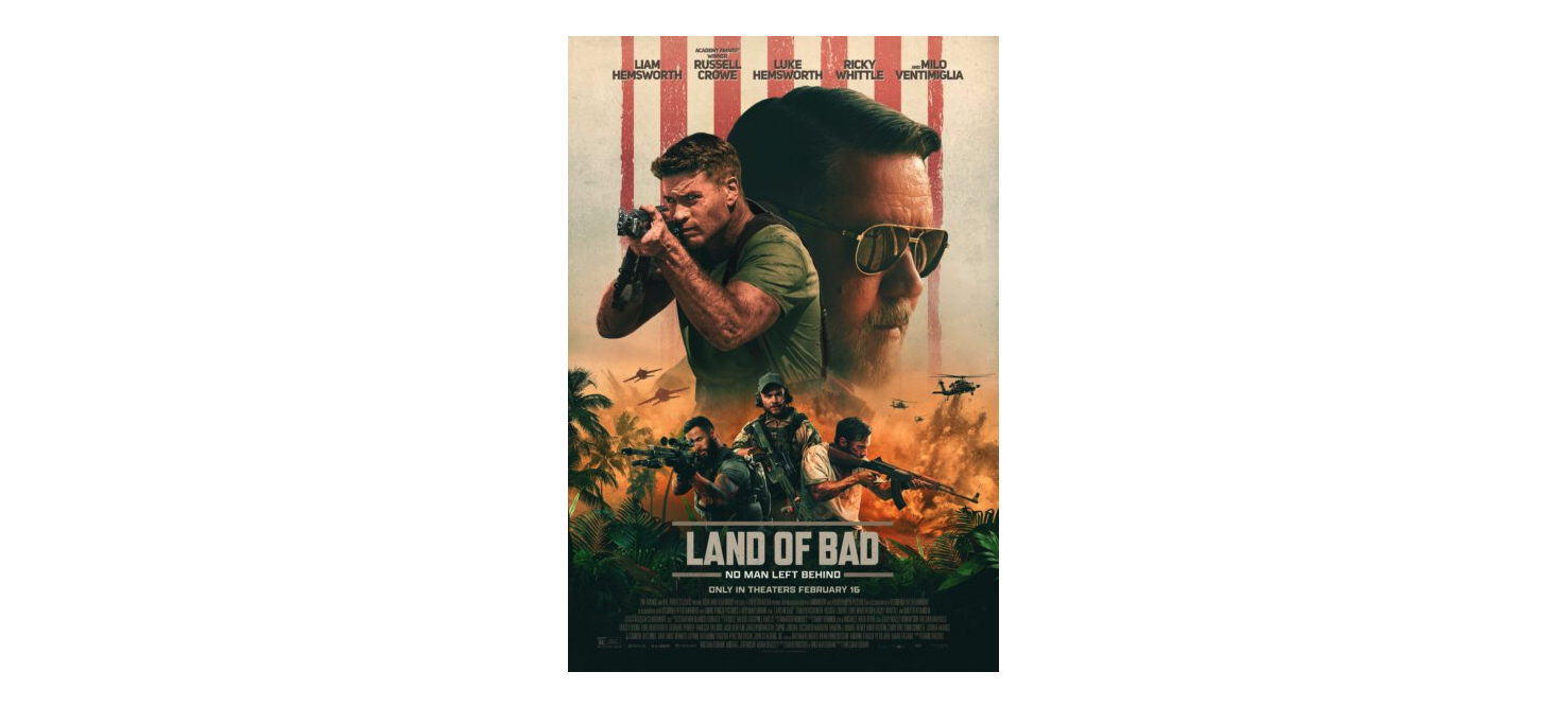 Russell Crowe, Liam Hemsworth, Luke Hemsworth, Ricky Whittle, Milo ...