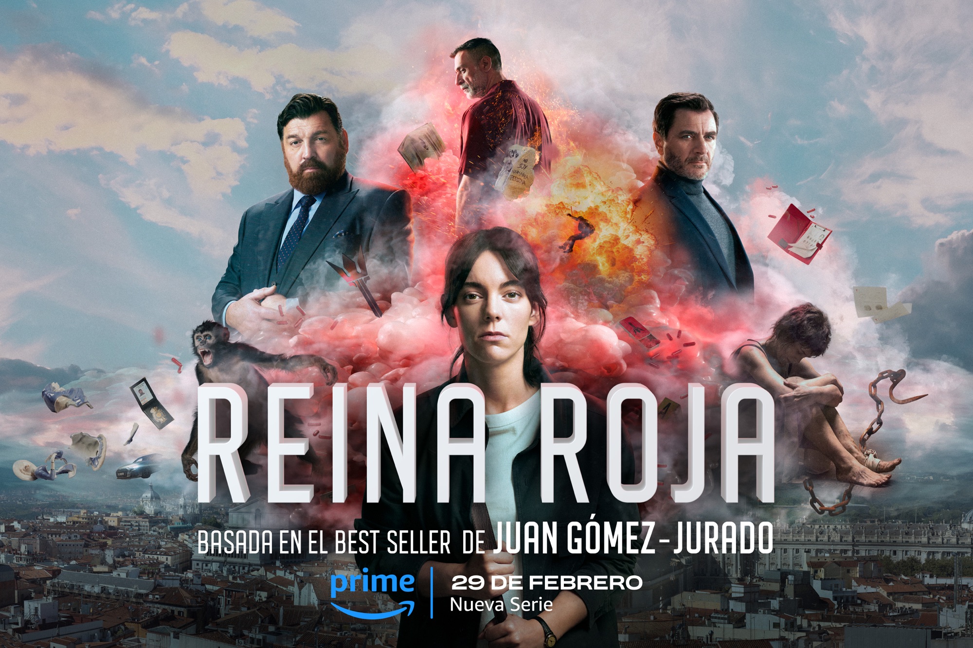 Prime Video Revela el póster oficial de “Reina Roja” – Entertainment Rocks