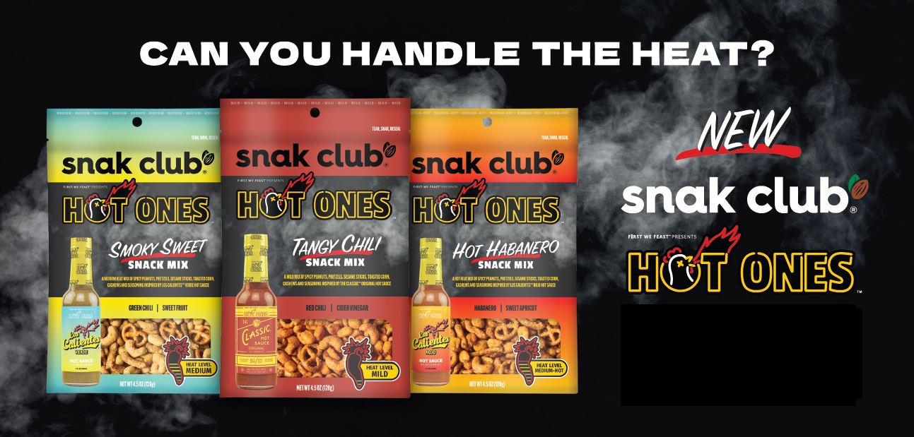 Snak Club partners with 'HOT ONES' to create the spiciest snack mixes ...