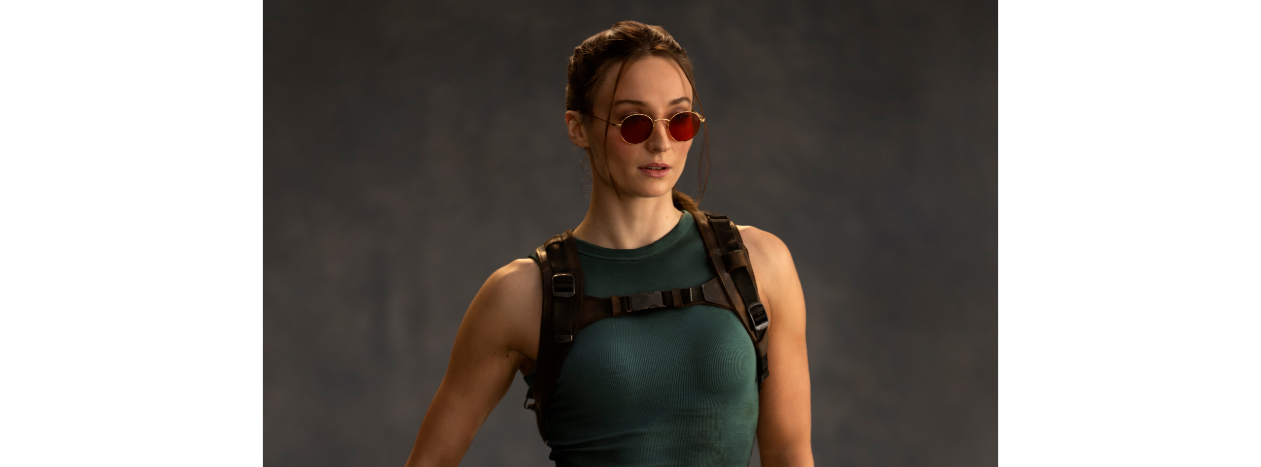 FIRST LOOK - Sophie Turner as Lara Croft in Prime Video's "Tomb Raider ...